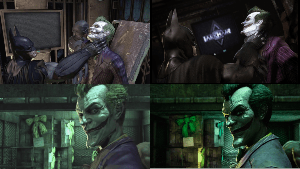 Arkham Remaster Visual Comparison Shots – Out Of Lives